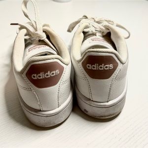 adidas | Shoes | Adidas Cloud Foam White Rose Gold Superstar Size 7 ...